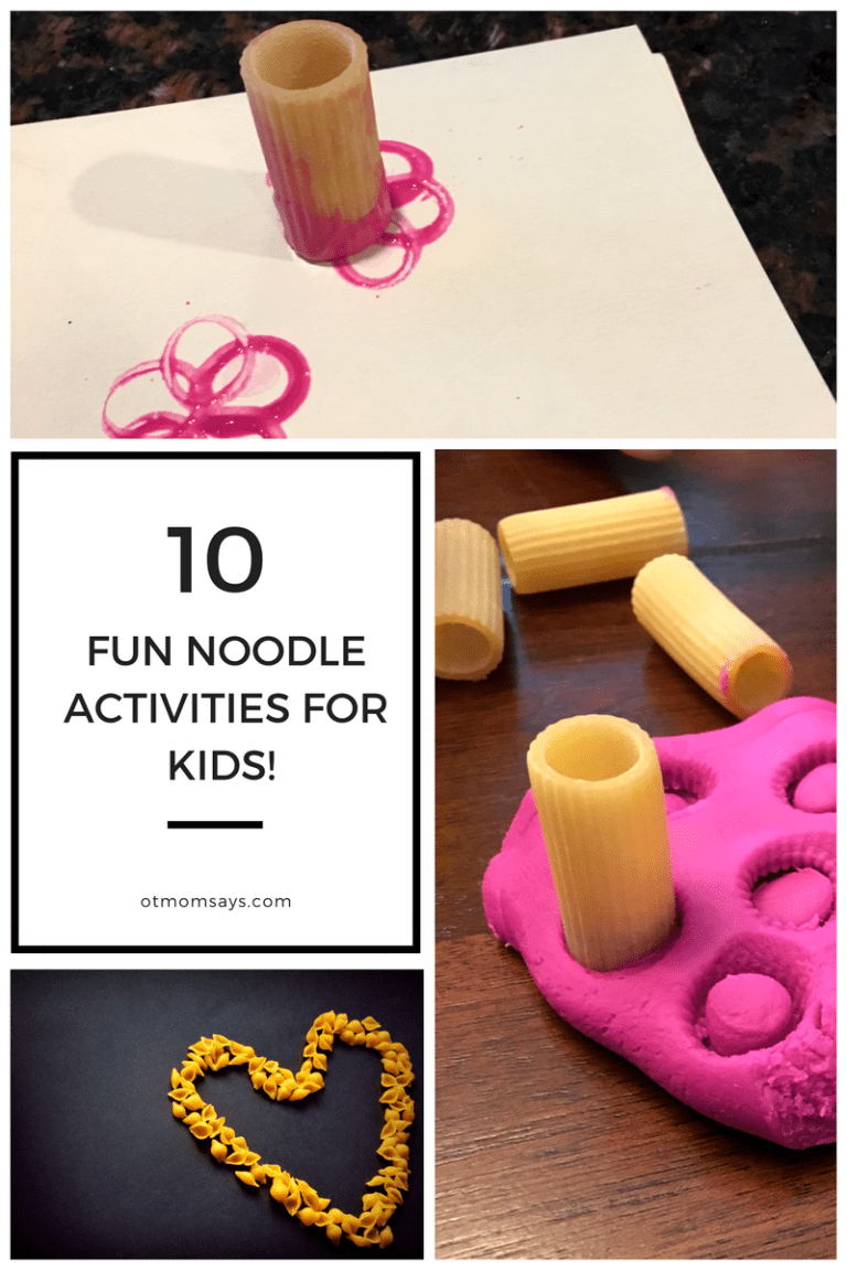 10 Noodle Activities for Kids | OT Mom Says