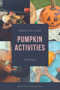 Fun & Easy Pumpkin Activities | OT Mom Says